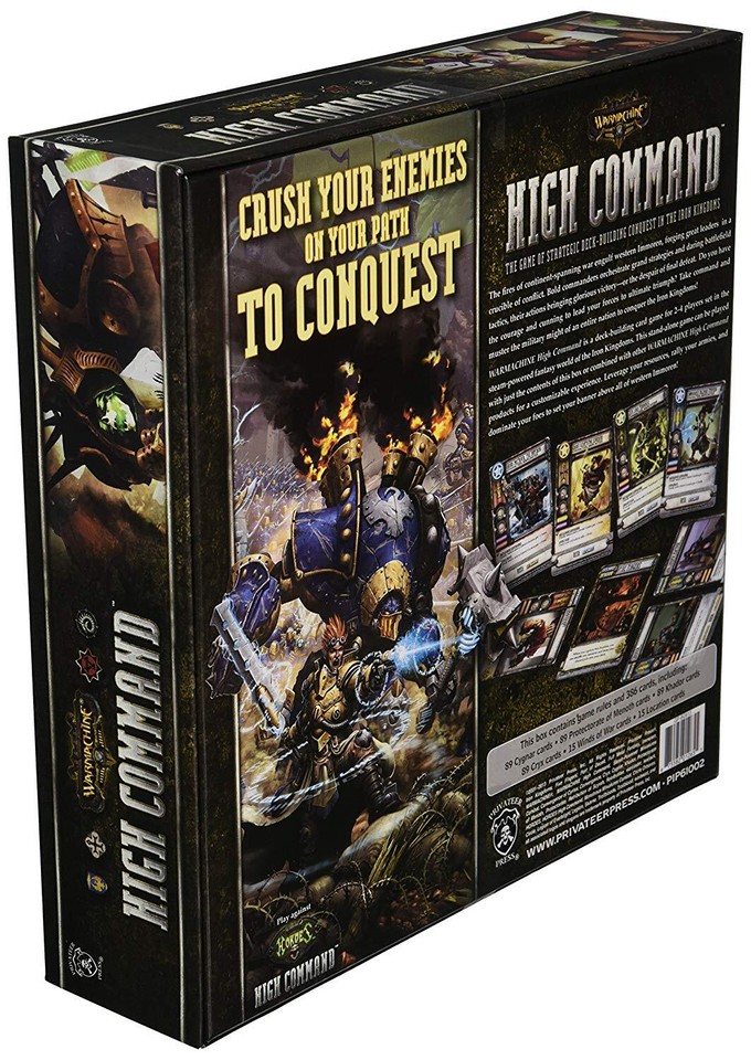 WARMACHINE: High Command Board Game | eBay