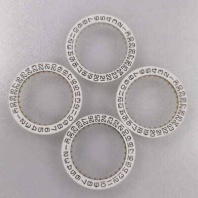 Generic Replacement White Date Disk Wheel Date Wheel for ETA2836 ...