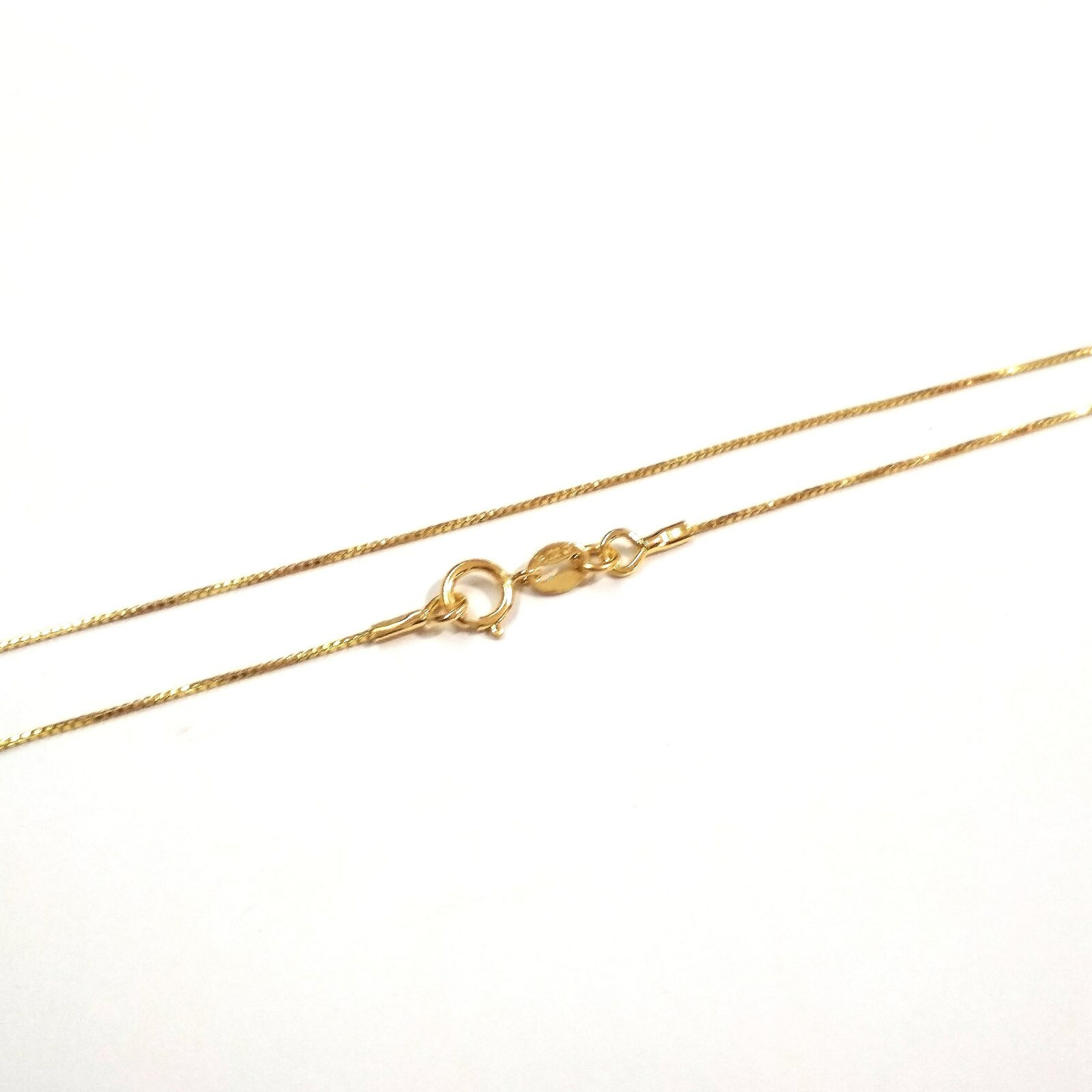 10 pieces 14kt GOLD FILLED BOX 012 Chain NECKLACES 20" 50cm. Genuine ...