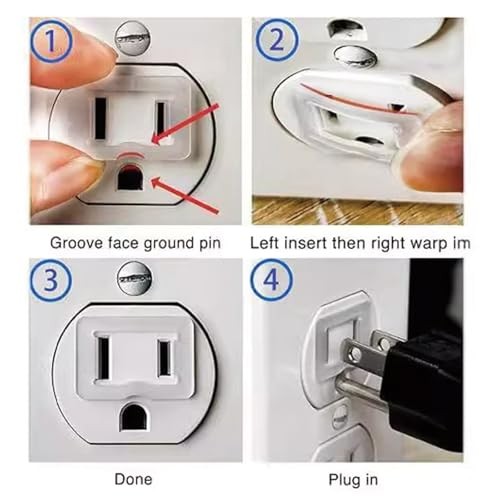 50Pcs Loose Outlet Fix Plug Wall Socket Fixer Loose Socket Insert Plugs ...