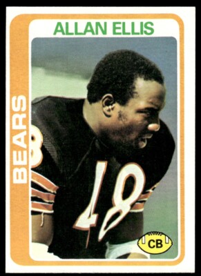 1978 TOPPS ALLAN ELLIS K CHICAGO BEARS #132 | eBay