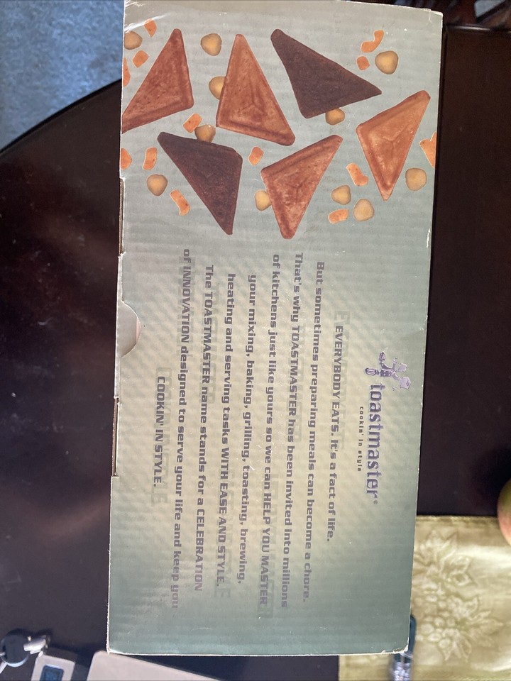 Sandwich Maker Toastmaster Twin TSM2032T | eBay