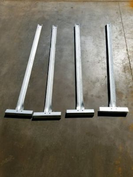 Aermotor Windmill Tower Anchor Set, NEW for 10ft mill, anchors, 2 1/2 ...