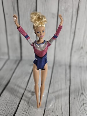 Barbie - You Can Be Anything- Gymnast Barbie Doll- Original Outfit ...