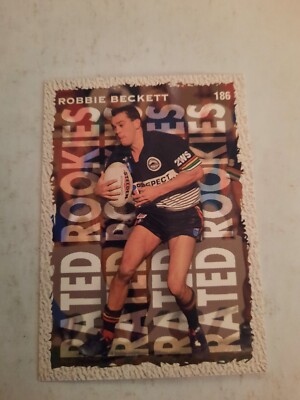 1995 ARL Dynamic Series 1 Rated Rookies Robbie Beckett | eBay Australia
