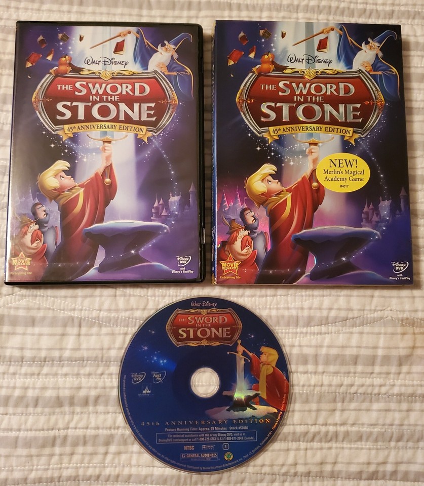 The Sword in the Stone (45th Anniversary DVD 2008) Walt Disney ...