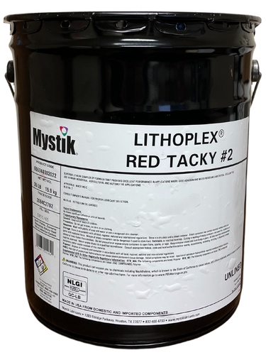 Mystik Lithoplex RT #2 Grease; NLGI GC-LB Red No.2; 35 lbs / 5 Gallon ...