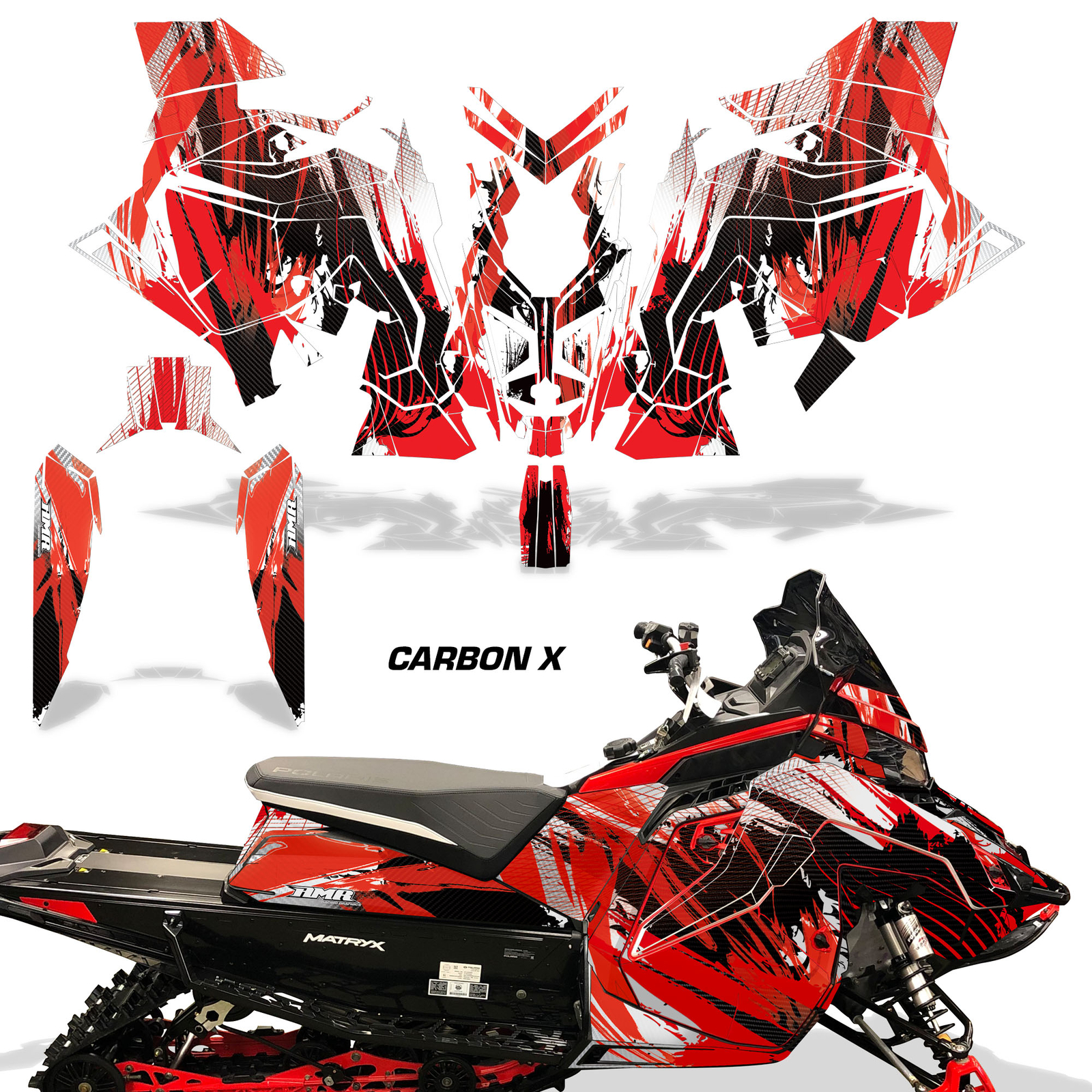 SLED Graphics Decals StickerS For Polaris Matryx Indy Assault 2020 ...