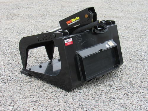36" Solid Bottom Bucket Grapple Attachment Fits Toro Dingo Mini Skid ...