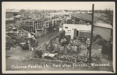 1947 Woodward, Okla Tornado Aftermath RPPC | eBay