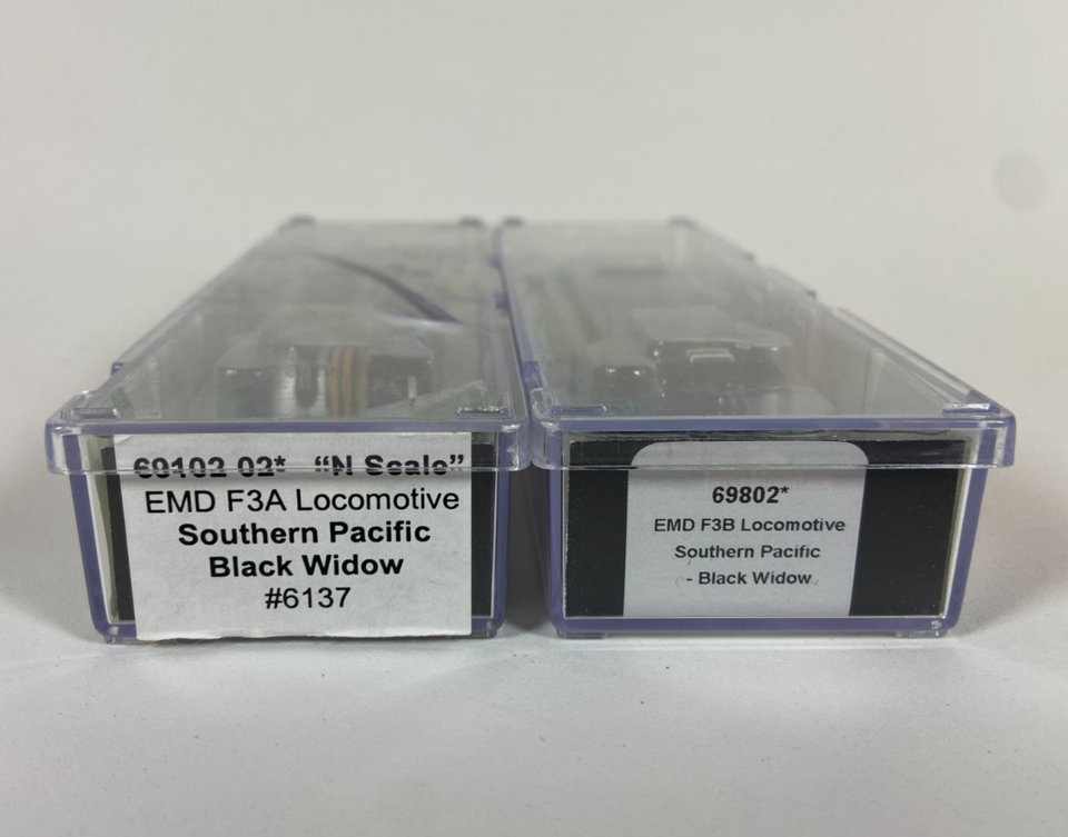 InterMountain N Scale F3A/F3B Southern Pacific Black Widow – F3A Non ...