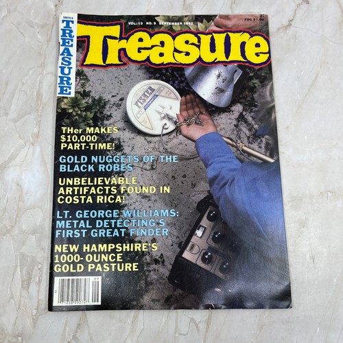 1982 Sept - Treasure Magazine - Treasure Hunting Metal Detecting Gold ...