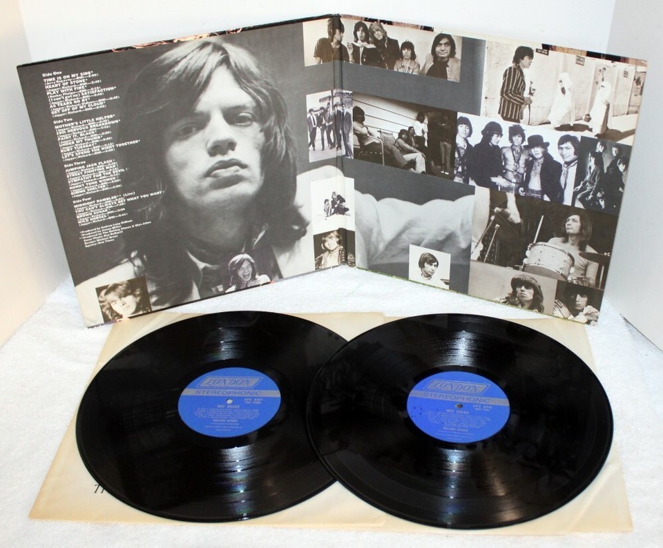 The Rolling Stones Hot Rocks 1964-1971 London 2PS 606/607 ~ Used Dbl LP ...