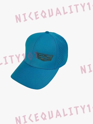 Cadillac 3D Logo Dri Fit Hat Style Blue Cap Men Women Unisex Adjustable ...