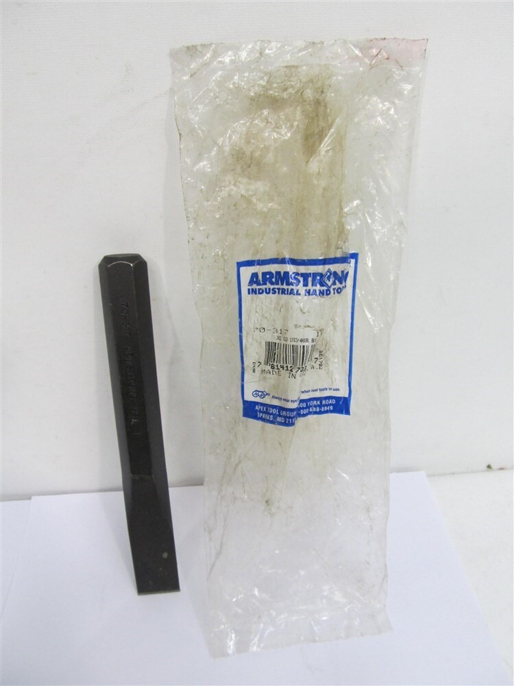 Armstrong 70-317 Cold Chisel 8" x 1" Tip x 7/8" Shaft | eBay