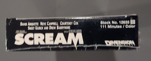Scream+%28VHS%2C+1997%29 for sale online | eBay
