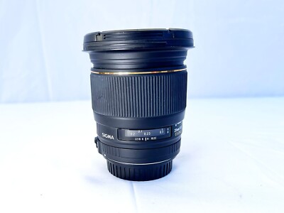 Sigma 20mm f/1.8 EX DG RF Aspherical Wide Angle Lens for Canon AF-D FX ...