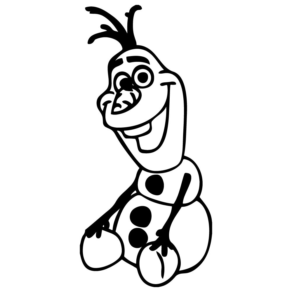 Disney Frozen Clip Art Black And White