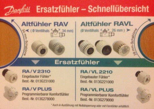 ⭐️ 💯% 🔝 1 x Adapter RAV 34mm Danfoss auf Thermostat M30x1,5mm Fritz ...