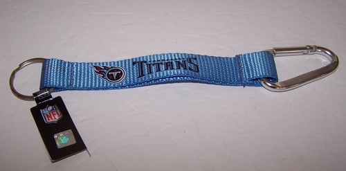 TENNESSEE TITANS Nylon Keychain Key Ring w/Carabiner ~ NWT | eBay