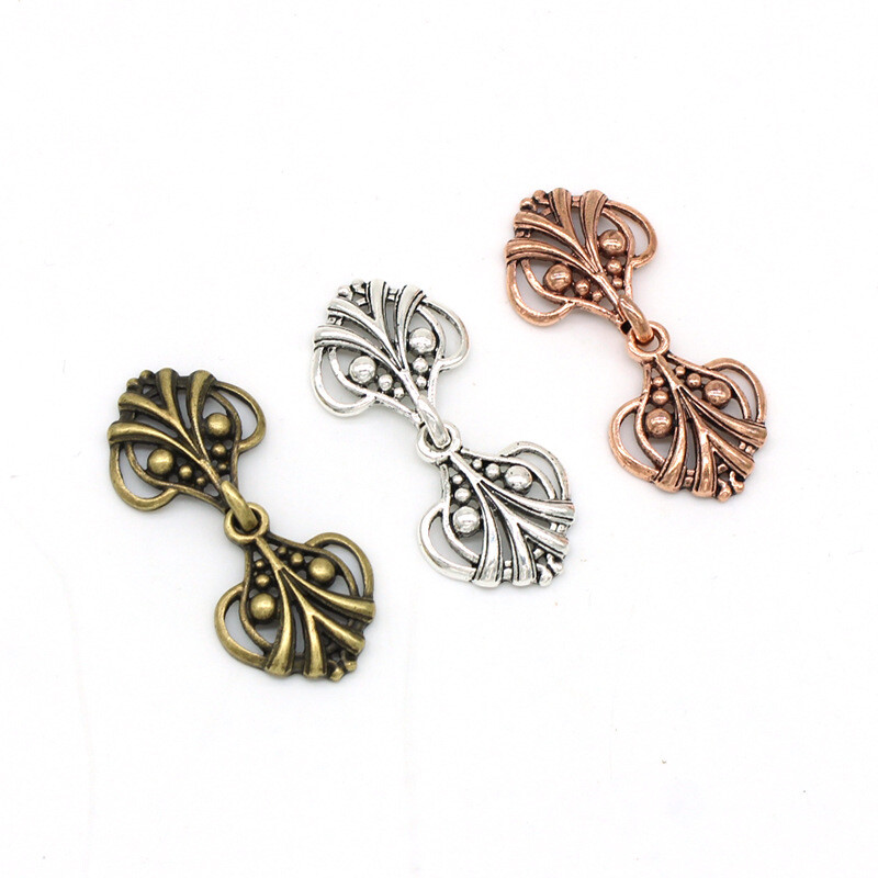 Fashion Retro Mini Alloy Buckle Cloak Clasp Fastener Cardigan Shawl ...