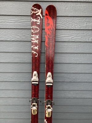 Atomic She-Devil Ski 173 cm W/ White Rossignol Bindings | eBay