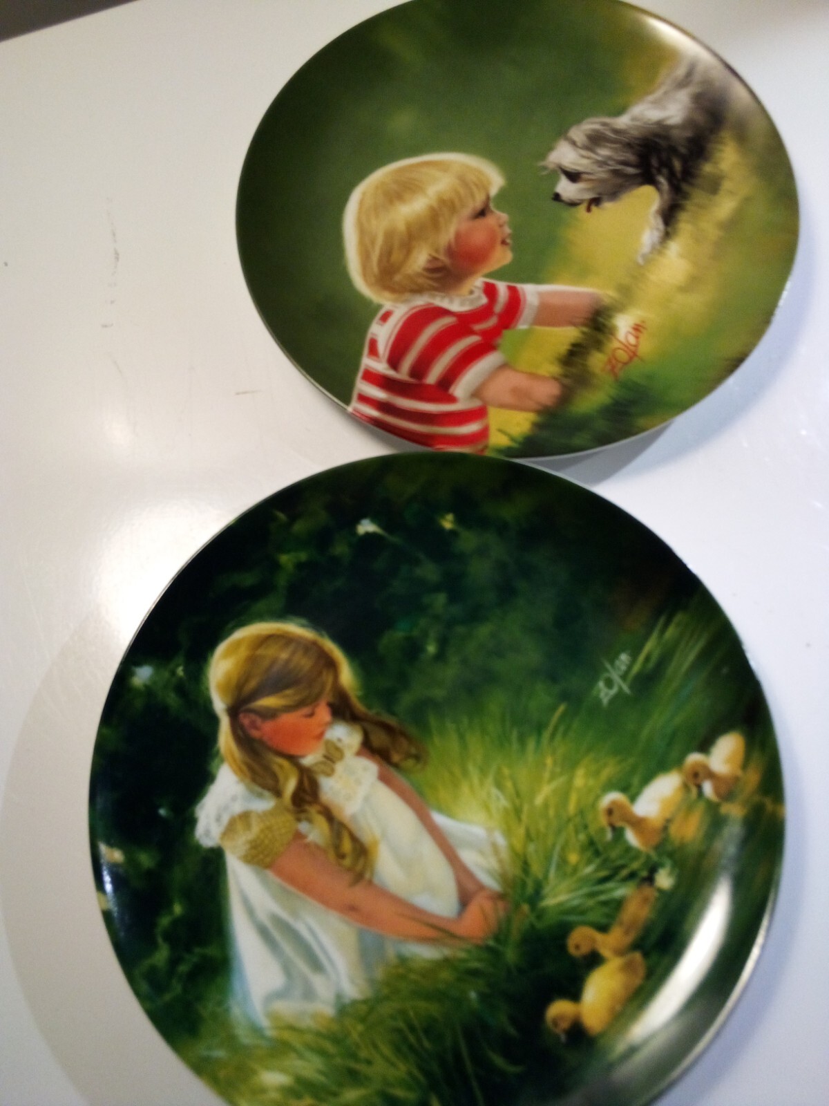 zolan plates 2 beautiful plates | eBay