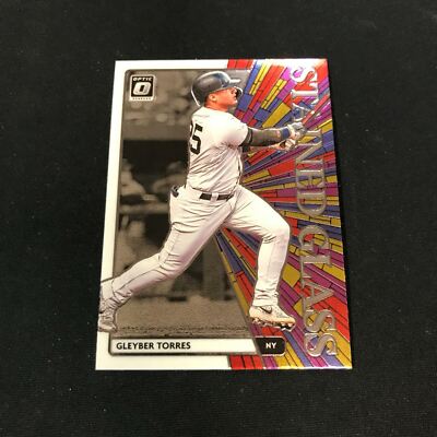 2020 Optic GLEYBER TORRES Stained Glass #SG-11 New York Yankees *JY28 ...