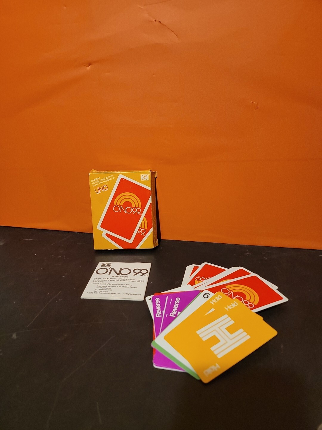 Vintage 1982 O'NO 99 Card Game from UNO ~ Complete | eBay