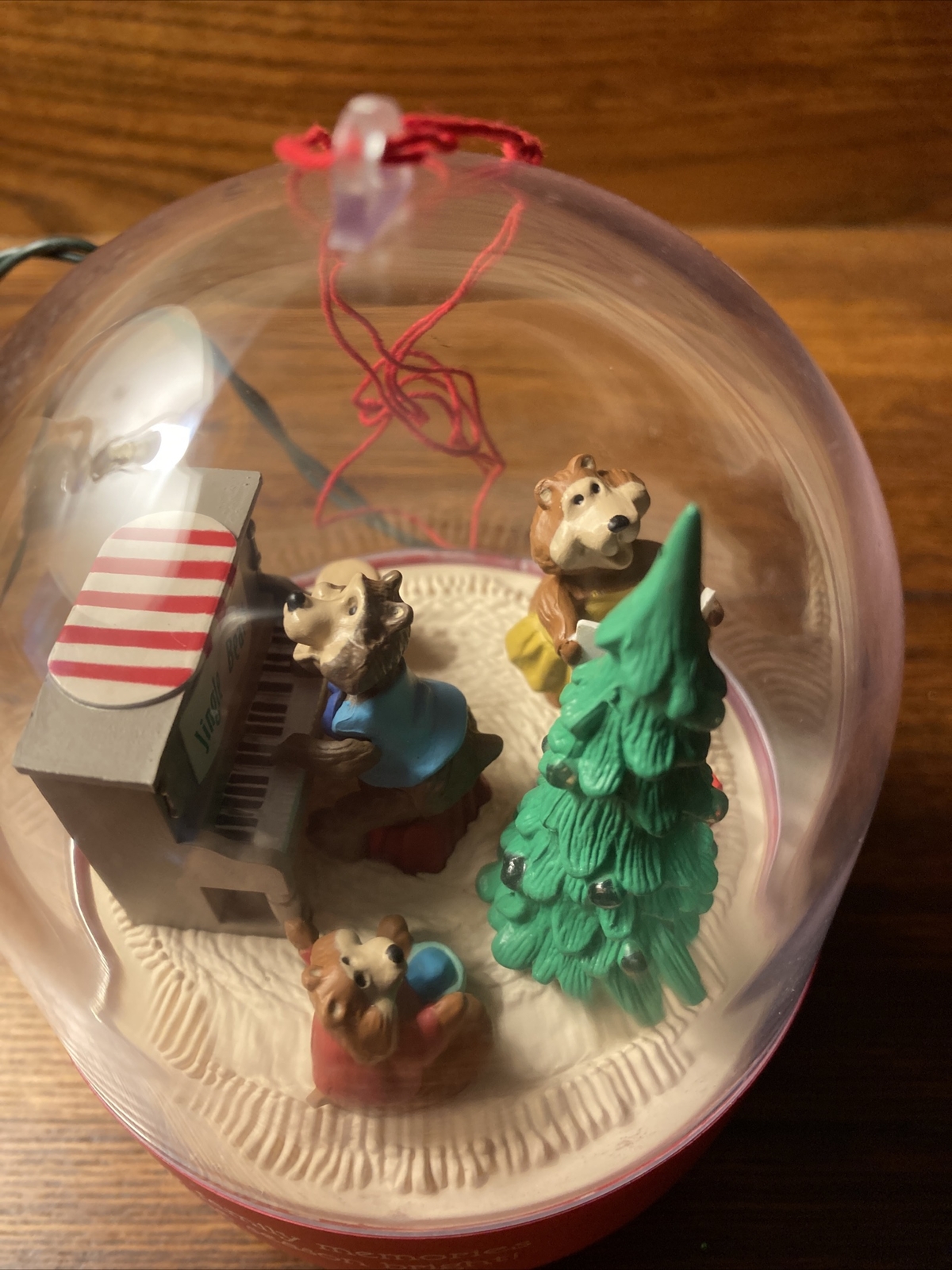 Vintage Hallmark Magic Light Motion & Music Christmas Ornament 1991 ...