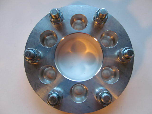 6x5 / 6x127 to 6x4.5 / 6x114.3 US Wheel Adapters 1.25" Thick 12x1.5 ...