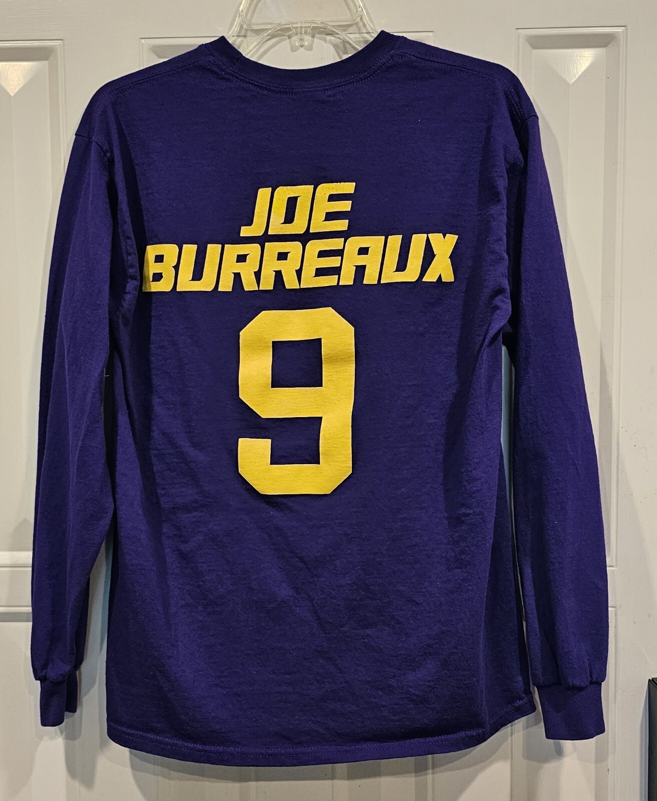 Joe Bureaux #9 T-Shirt Purple Long Sleeves | eBay