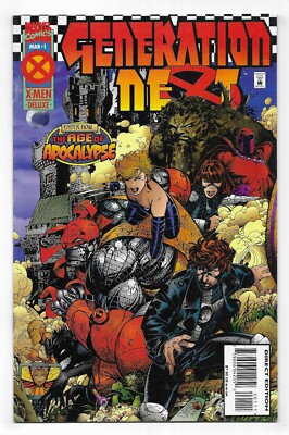 GENERATION NEXT 1 2 3 4 MARVEL COMIC BOOK LOT X-Men Age of Apocalypse ...
