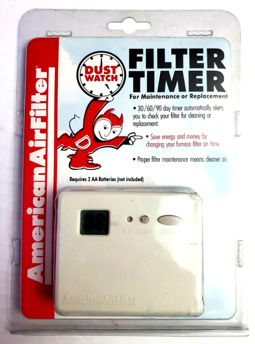 Dust Filter 30/60/90 Day Timer for Filter Maintenance or Replacement ...