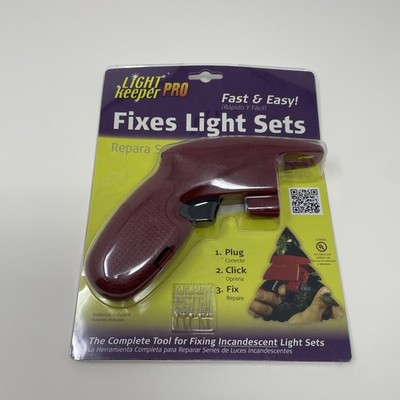 Light Keeper Pro Repair Tool Fixes Incandescent Christmas Light Sets ...