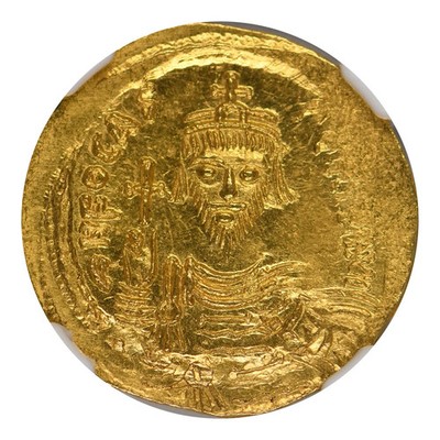 Byzantine AD 602-610 AV Solidus Phocas NGC MS | eBay