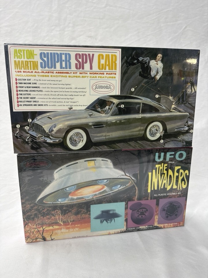 Aurora AMT Star Trek 007 uncle invaders, reproduction model boxes Only ...