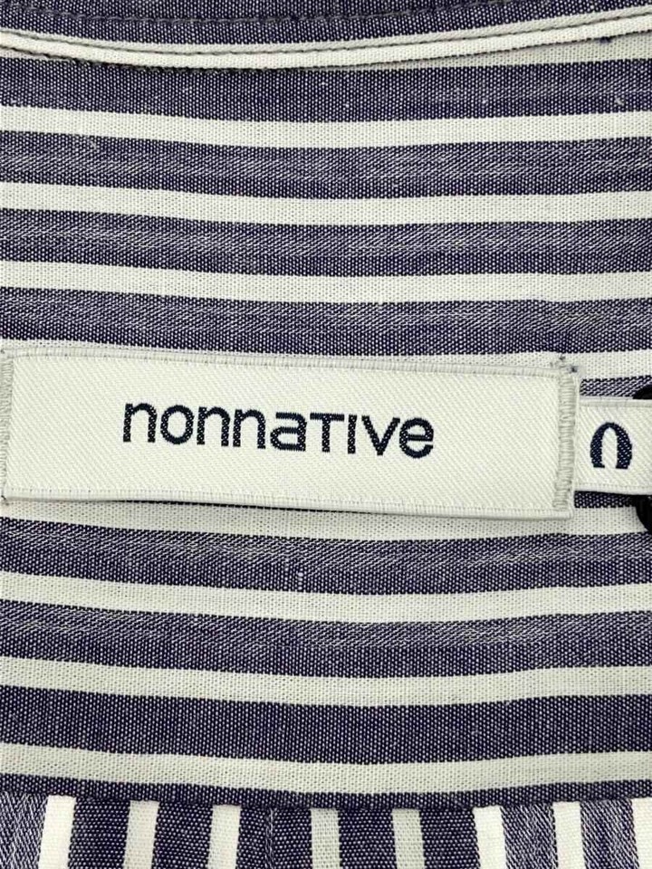 nonnative VOYAGER L S SHIRT C Li Ra BROAD STRIPE 0 Linen NVY NN-S4617 | eBay
