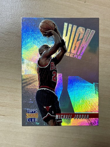 1996-97 Topps Stadium Club High Risers Michael Jordan #HR14💎💎💎💎 | eBay