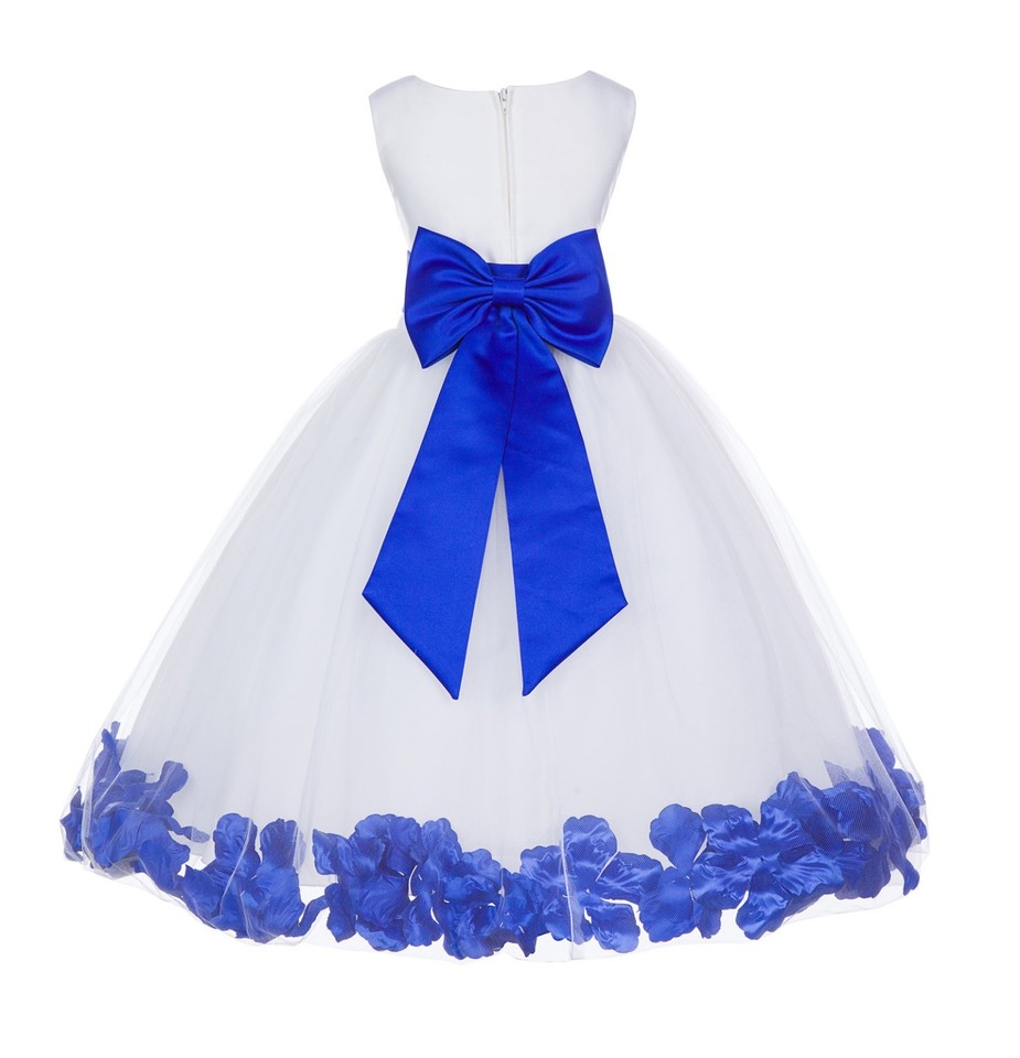 Wedding Flower Girl Dress Birthday Girl Dresses Gradation Pageant Rose ...