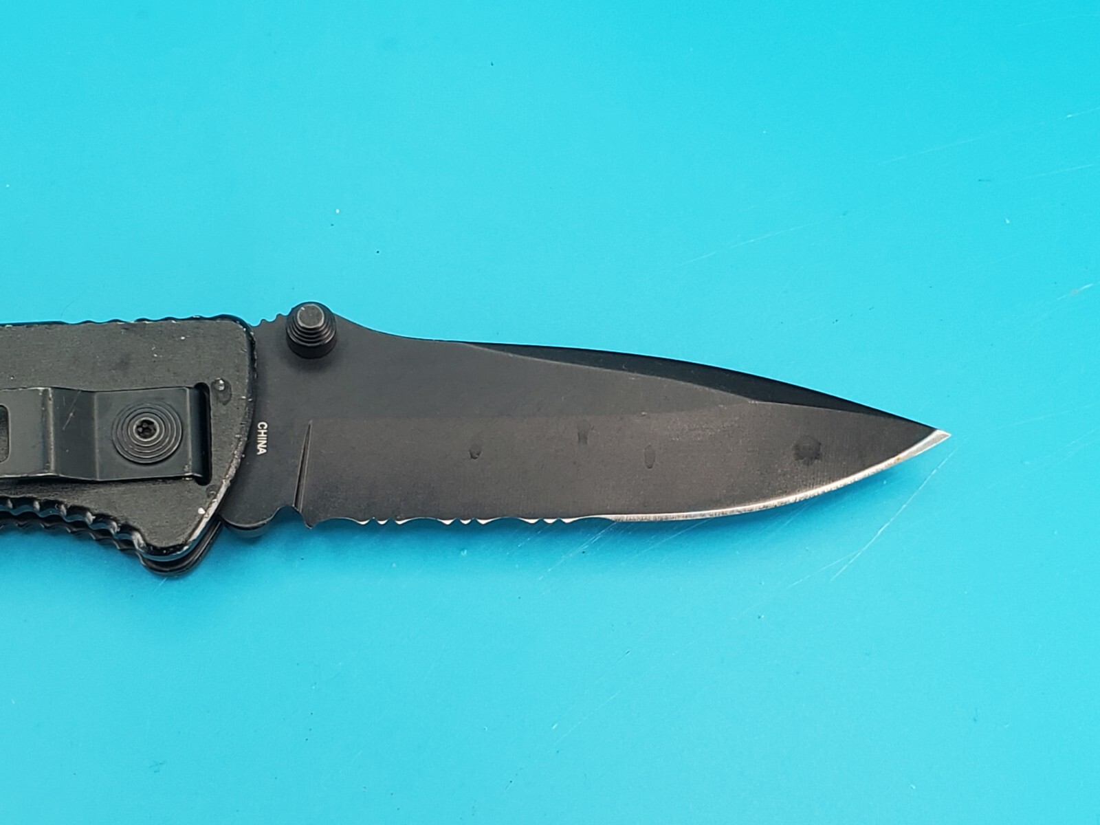 SOG Escape Rescue Pocket Knife Glass Breaker Strap Belt Cutter! *JASON ...
