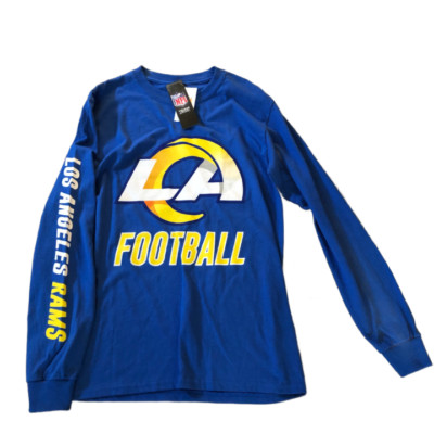 New NWT Los Angeles Rams NFL Zone Read Logo Long Sleeve Small Shirt | eBay