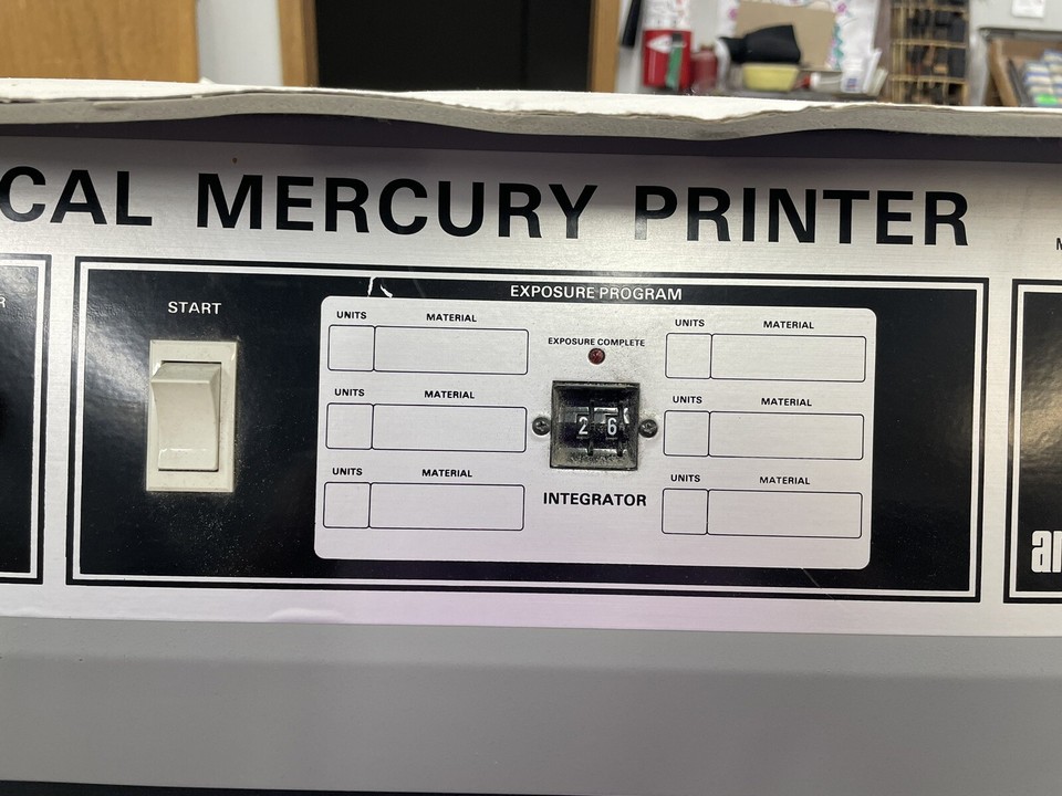 AmerGraph V28-1200 Watt PLATE MAKER vertical Mercury Printer - 26-1K ...