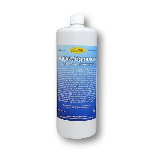 AQUA-Magnesium Magnesiumkonzentrat Magnesiumlösung Meerwasser Aquarium ...