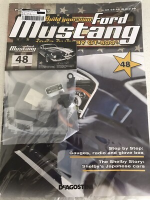 DEAGOSTINI 1/8 BUILD YOUR OWN MUSTANG SHELBY GT-500 ISSUE # 48 PARTS ...