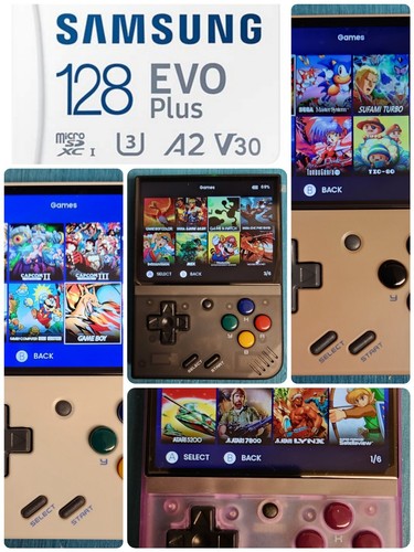 MIYOO MINI, Onion OS Samsung 128GB SD Plug And Play Retro Gaming ...