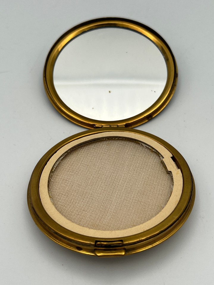 Vintage Tour Eiffel Flapjack Womens Powder Compact w/ Mirror | eBay