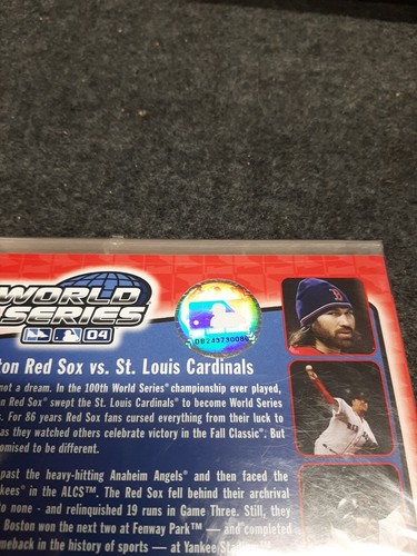 Major League Baseball - 2004 World Series (DVD, 2004) for sale online ...