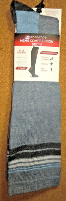 Challenge Men's Compression Knee-High Socks Shoe Size 6-12 | eBay