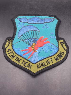 Stoffabzeichen Patch US 433 Tactical Airlift Wing USA USAF Air Force ...